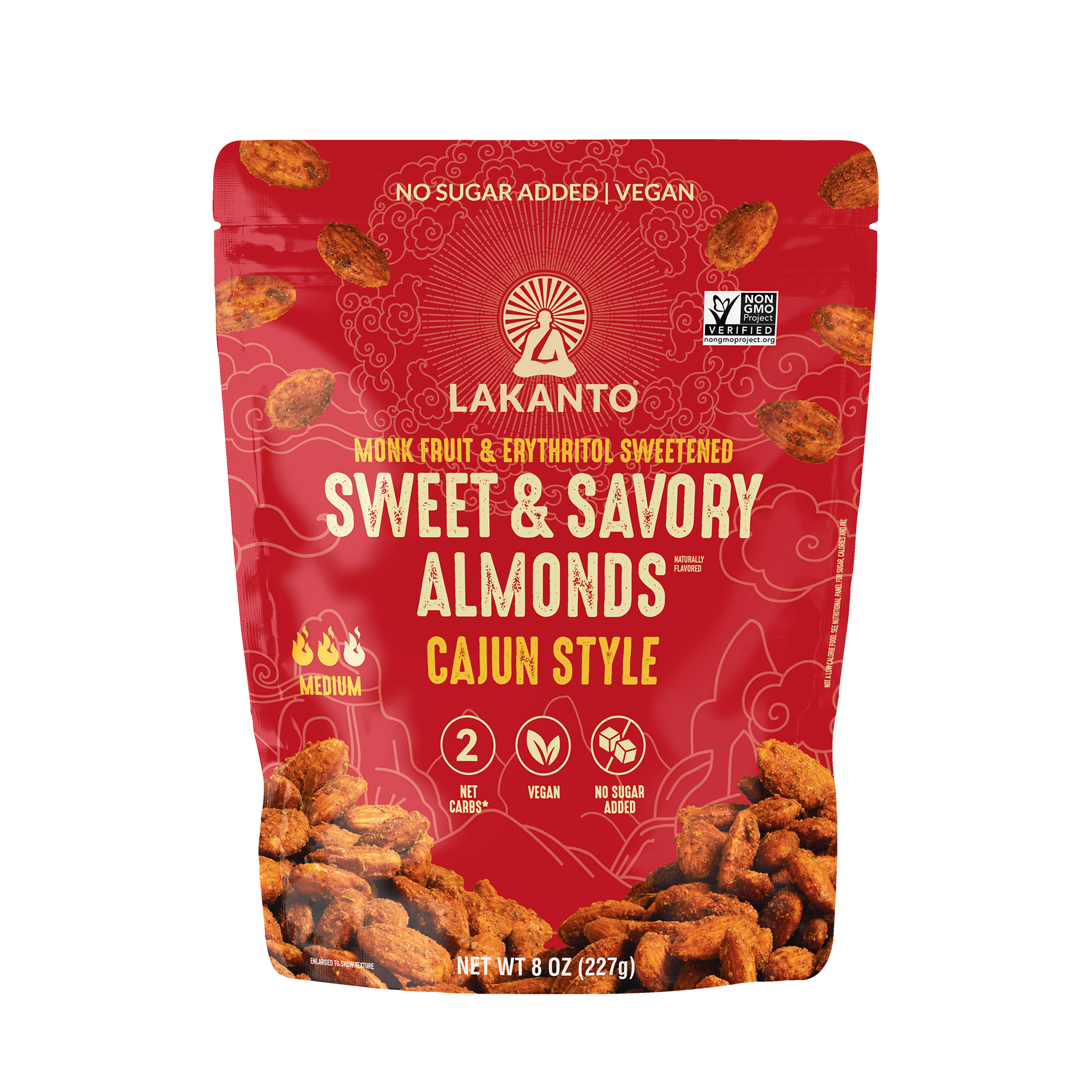 Sweet and Savory Almonds - Cajun Style (Case of 6) – Lakanto Wholesale